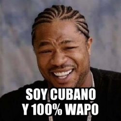 Meme Yo Dawg - soy cubano y 100% wapo - 18554520