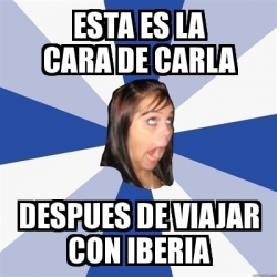 Meme Annoying Facebook Girl - esta es la cara de carla despues de ...