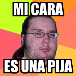 Meme Friki - mi cara es una pija - 19419211