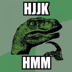 Meme Filosoraptor - Hjjk Hmm - 19850139