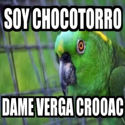 Meme Personalizado - Soy chocotorro Dame verga crooAc - 2569136