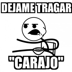 Meme Cereal Guy - dejame tragar "carajo" - 2089862