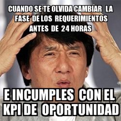 Meme Jackie Chan - cuando se te olvida cambiar la fase de los ...