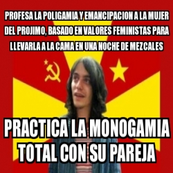 Meme Personalizado - profesa la poligamia y emancipacion a la mujer del ...