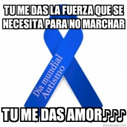 Meme Personalizado - tu me das la fuerza que se necesita para no ...