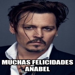 Meme Personalizado - Muchas felicidades Anabel - 23117787