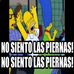 Meme Personalizado - No siento las piernas! no siento las piernas ...