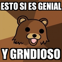 Meme Pedobear - esto si es genial y grndioso - 23282560