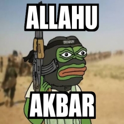 Meme Personalizado - Allahu Akbar - 23654993