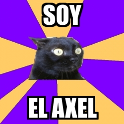 Meme Anxiety Cat - soy el axel - 24237244