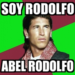 Meme Sergio Ramos - SOY RODOLFO ABEL RODOLFO - 24264912