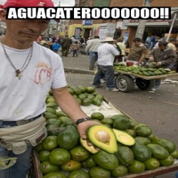 Meme Personalizado - Aguacaterooooooo!! - 24652583