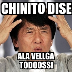 Meme Jackie Chan - chinito dise ala vellga todooss! - 24964305