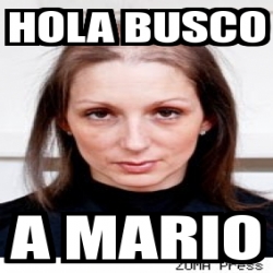 Meme Personalizado - hola busco a mario - 25567202