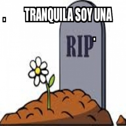 Meme Personalizado - . tranquila SOY UNA . - 26169793