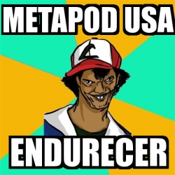 Meme Ash Pedreiro - metapod usa endurecer - 26910754