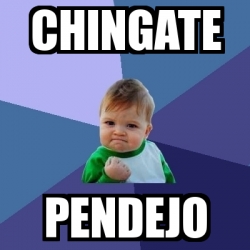 Meme Bebe Exitoso - Chingate Pendejo - 27854182