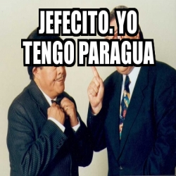 Meme Personalizado - jefecito. yo tengo paragua - 29745918