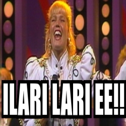 Meme Personalizado - ilari lari ee!! - 29836400