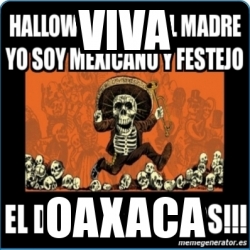 Meme Personalizado - VIVA OAXACA - 29985474