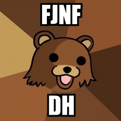 Meme Pedobear - fjnf dh - 3295236