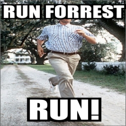 Meme Personalizado - RUN FORREST RUN! - 3400379
