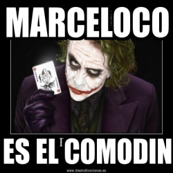Meme Personalizado - marceloco es el comodin - 3749596