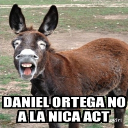 Meme Personalizado - Daniel ortega no a la NICA ACT - 30145684