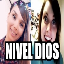 Meme Personalizado - nivel dios - 30178354