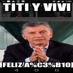 Meme Personalizado - titi y vivi Feliz a%C3%B1o - 30200124