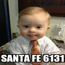 Meme Personalizado - santa fe 6131 - 30230047