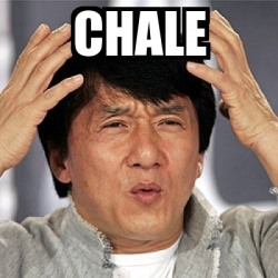 Meme Jackie Chan - chale - 30036913