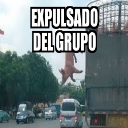 Meme Personalizado - Expulsado del grupo - 30342237