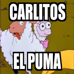Meme Personalizado - Carlitos El puma - 30406955