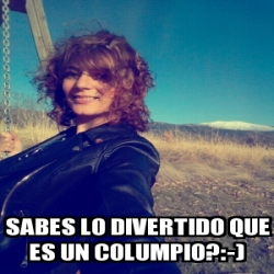Meme Personalizado - Sabes lo divertido que es un columpio?:-) - 30446885