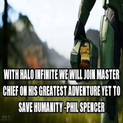 Meme Personalizado - with halo infinite we will join master chief on ...