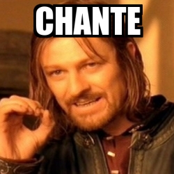 Meme Boromir - Chante - 30051943