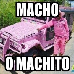 Meme Personalizado - Macho O Machito - 30512083