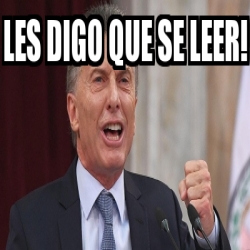 Meme Personalizado - les digo que se leer! - 30537628