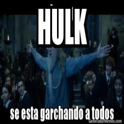 Meme Personalizado - Hulk - 30070247