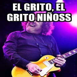 Meme Personalizado - El grito, el grito niÃ±oss - 30749921