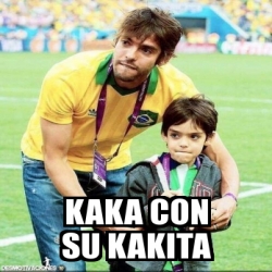 Meme Personalizado - Kaka con su Kakita - 30772747