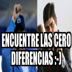 Meme Personalizado - Encuentre las cero diferencias :-) - 30088343