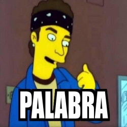 Meme Personalizado - Palabra - 30827874
