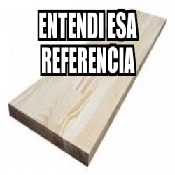 Meme Personalizado - entendi esa referencia - 30834818