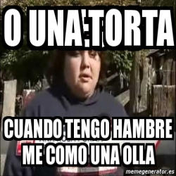 Meme Personalizado - O una torta - 30856295