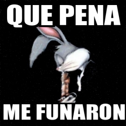 Meme Personalizado - QUE PENA ME FUNARON - 30865588