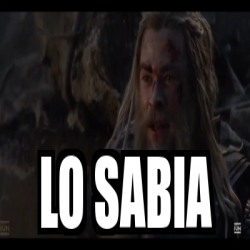Meme Personalizado - Lo sabia - 30882199