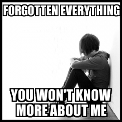 Meme First World Problems - forgotten everything you won't know more ...