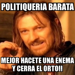 Memegenerator Boromir - Crear meme Boromir - Hacer meme de Boromir